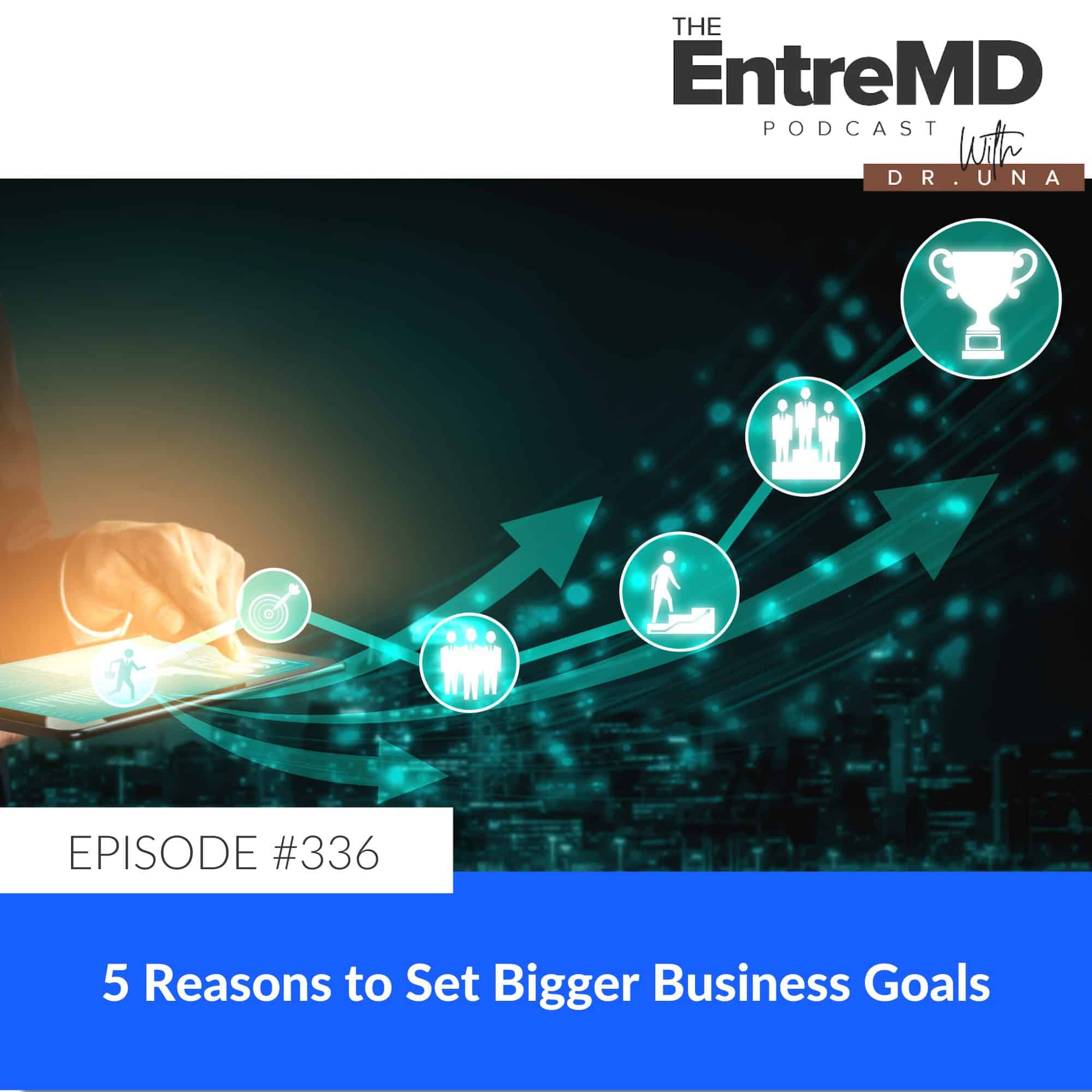 Ep #336: 5 Reasons to Set Bigger Business Goals